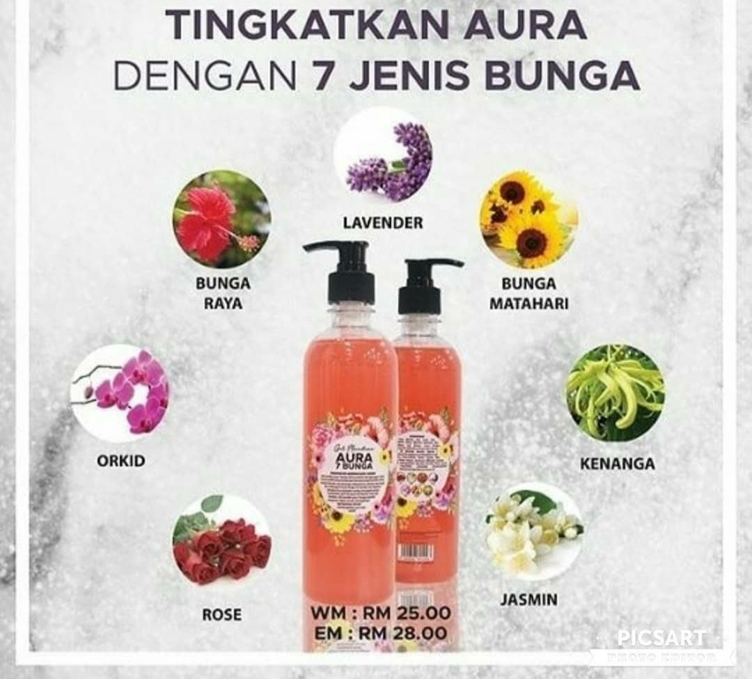 Mandian Aura 7 Bunga